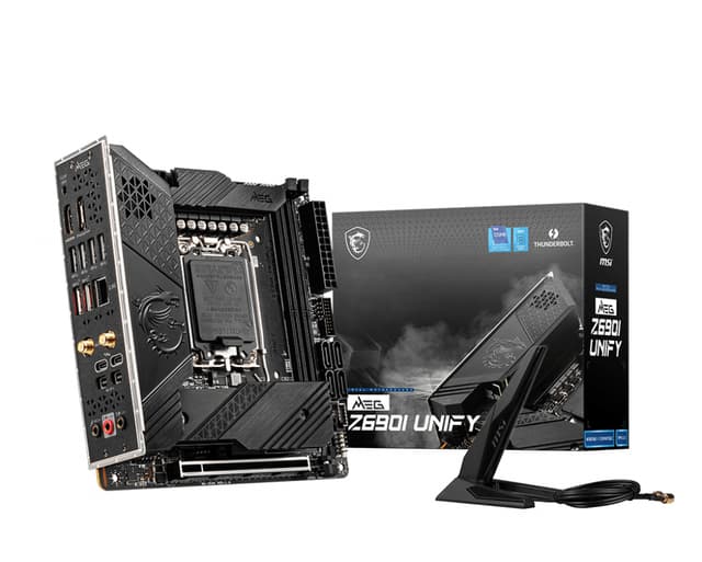 MSI MEG Z690I UNIFY hovedkort Intel Z690 LGA 1700 Mini-DTX - Elkjøp ...