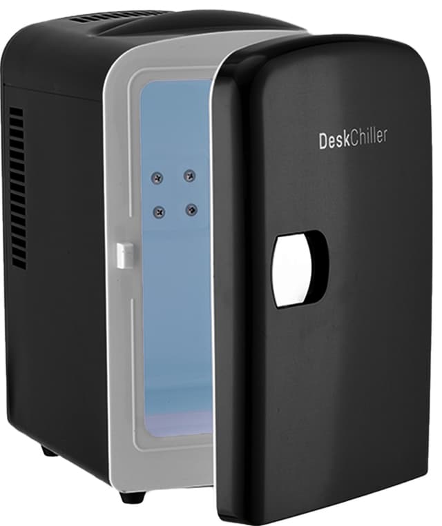 Deskchiller minikøleskab DC4GBLK | Elgiganten | Elgiganten