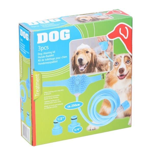 Vattenslang med borste för hund - Elgiganten - Elgiganten