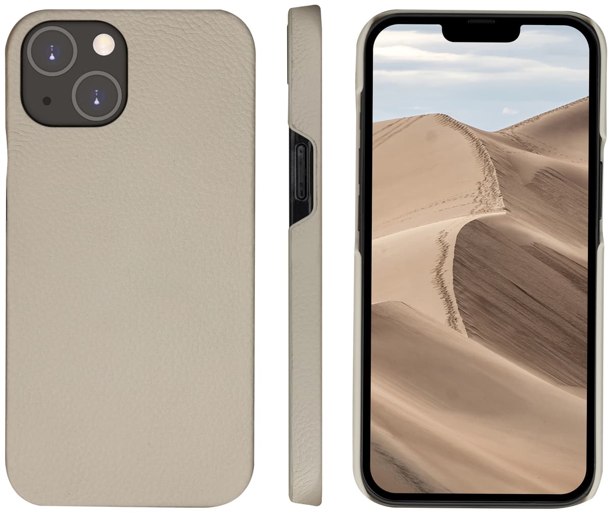 dbramante1928 New York iPhone 14 Plus lommebokdeksel (beige) - Elkjøp