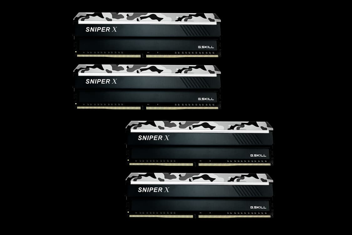 G.Skill Sniper X RAM-minnen 64 GB 4 x 16 GB DDR4 3200 MHz - Elgiganten ...