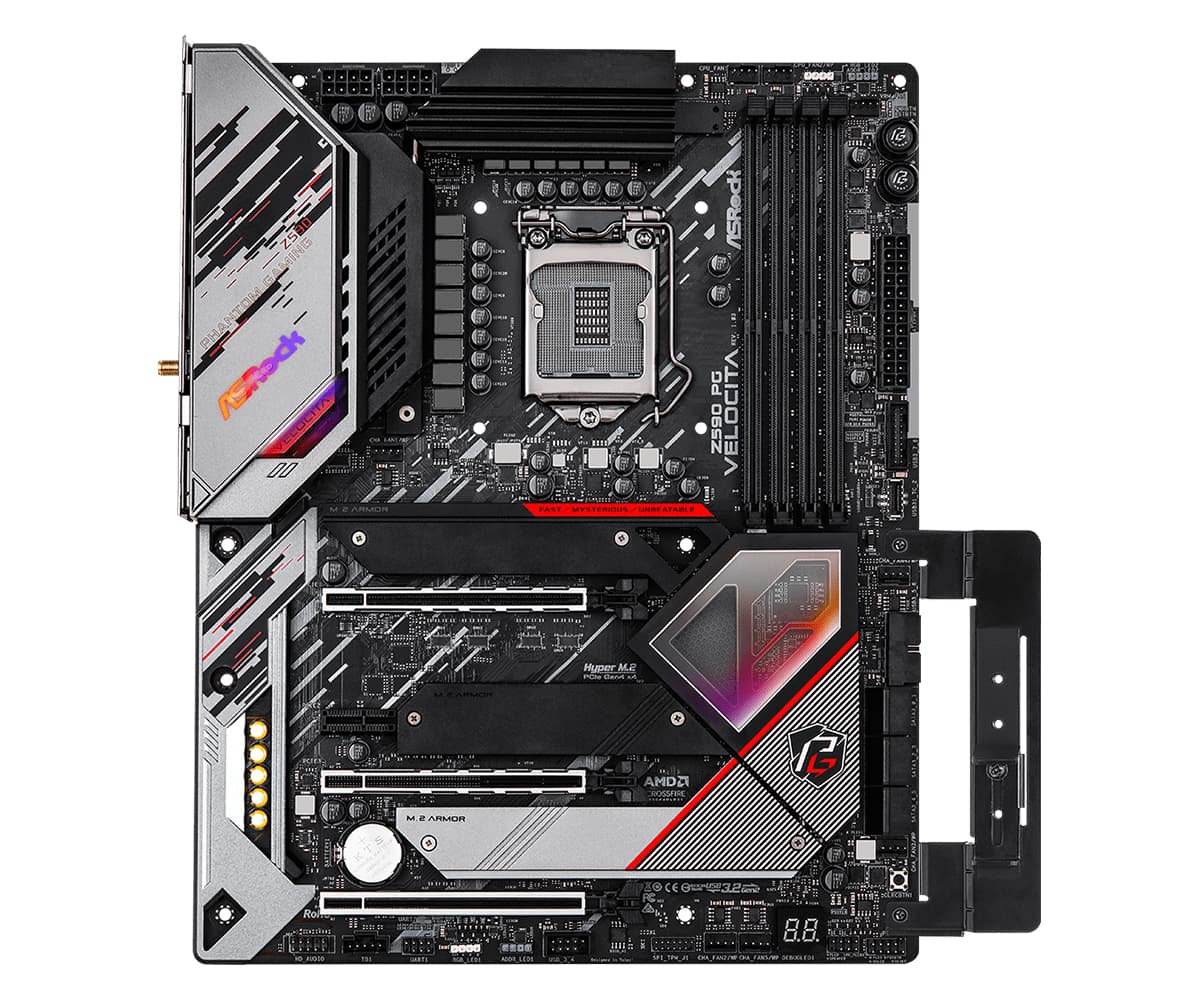 Asrock Z590 PG Velocita Intel Z590 LGA 1200 (Socket H5) ATX - Elkjøp ...