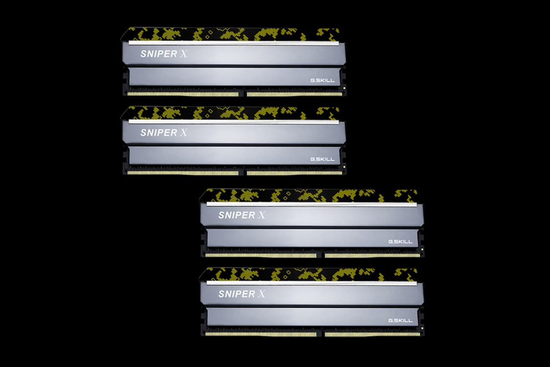 G.Skill Sniper X RAM-minnen 64 GB 4 x 16 GB DDR4 3200 MHz - Elgiganten ...