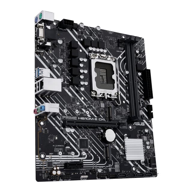ASUS PRIME H610M-E D4-CSM Intel H610 LGA 1700 micro ATX - Elgiganten