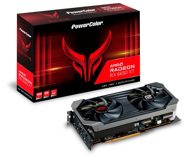 PowerColor Red Devil AXRX 6650XT 8GBD6-3DHE/OC grafikkort AMD Radeon RX ...
