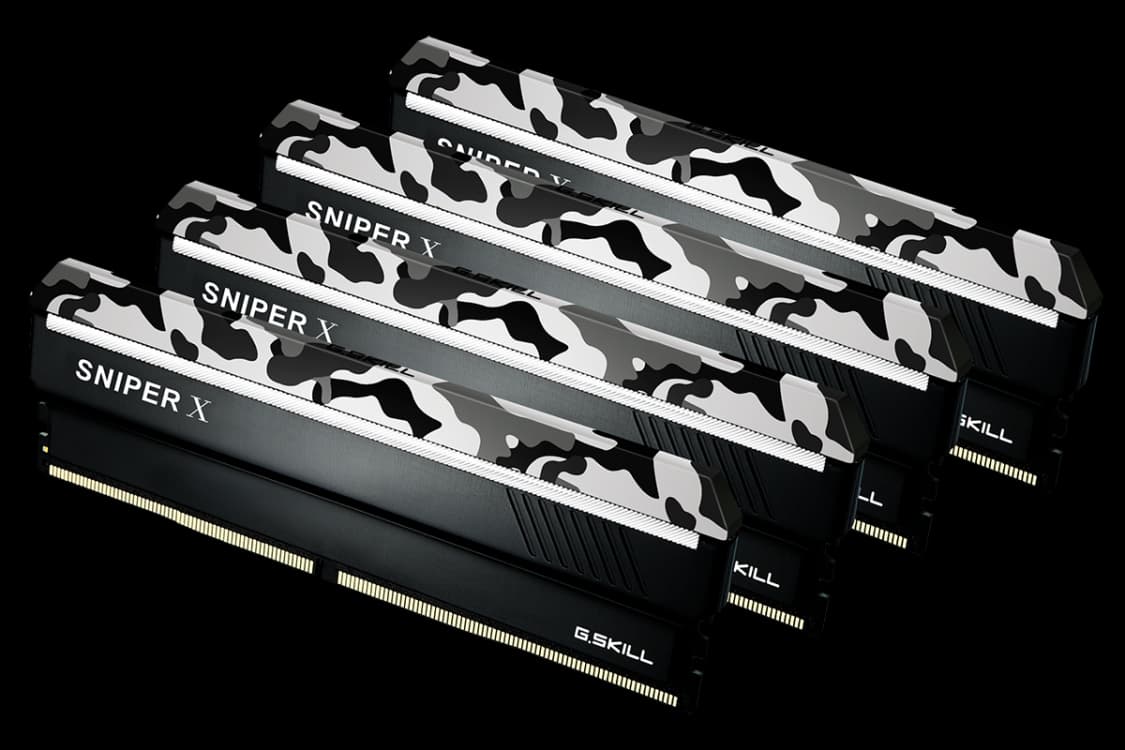 G.Skill Sniper X minnemodul 32 GB 4 x 8 GB DDR4 2666 MHz - Elkjøp | Elkjøp