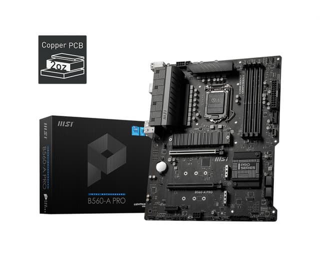 MSI B560-A PRO hovedkort Intel B560 LGA 1200 Micro ATX - Elkjøp | Elkjøp