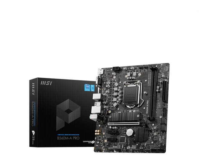 MSI B560M-A PRO emolevy Intel B560 LGA 1200 mikro ATX - Gigantti