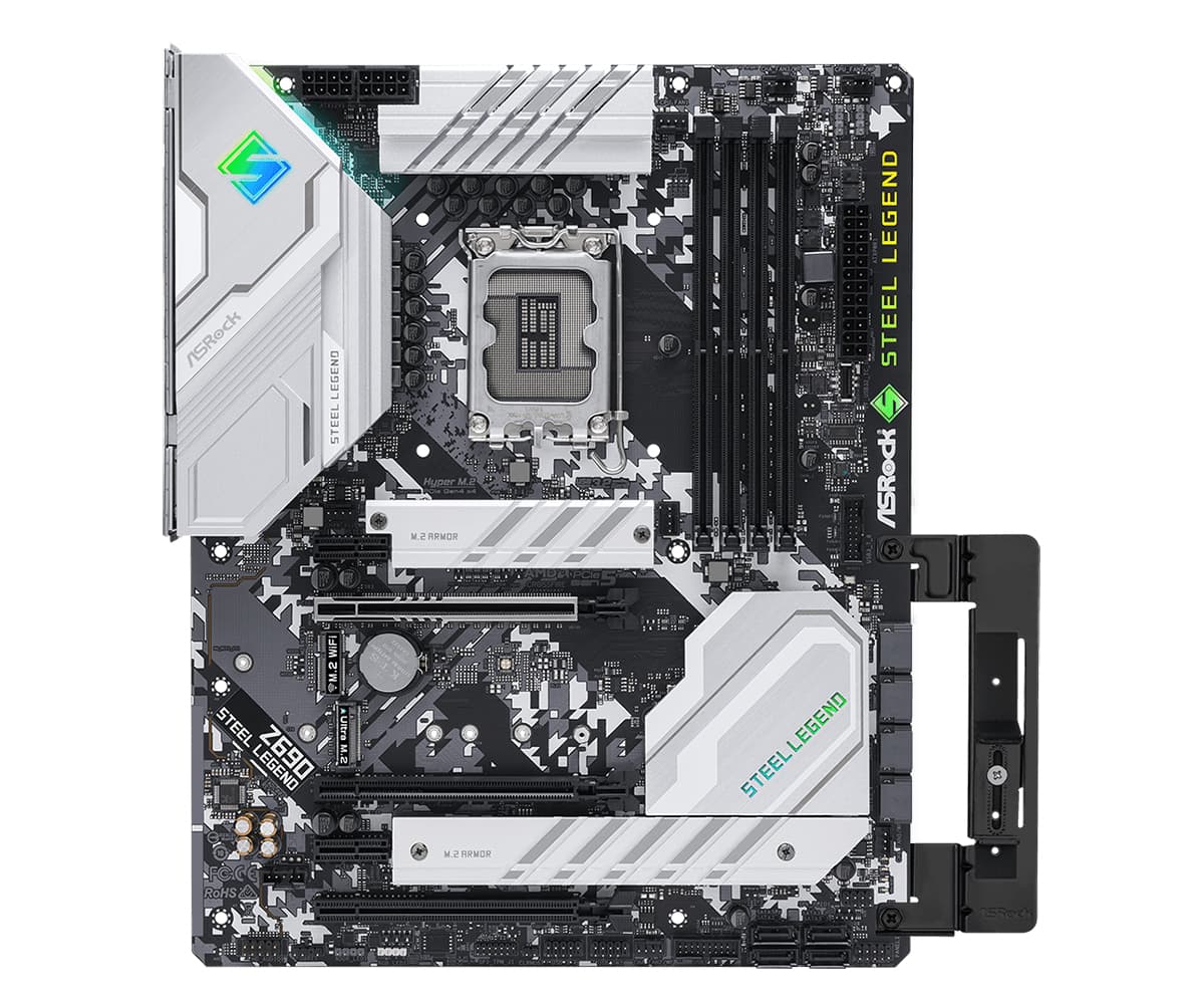 Asrock Z690 Steel Legend Intel Z690 LGA 1700 ATX - Elkjøp | Elkjøp