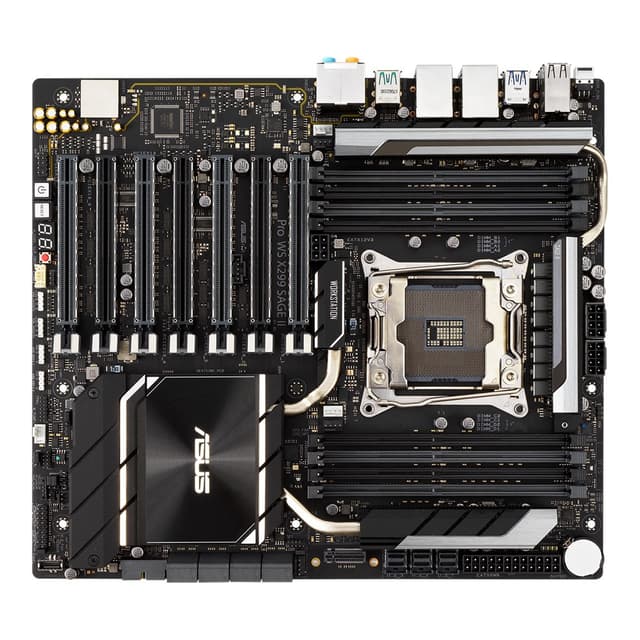 ASUS Pro WS X299 SAGE II Intel® X299 LGA 2066 (Socket R4) CEB ...