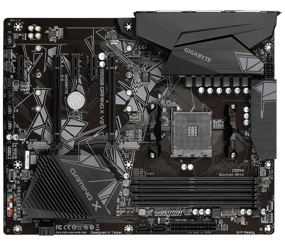 Gigabyte B550 Gaming X V2 AMD B550 Uttag AM4 ATX - Elgiganten