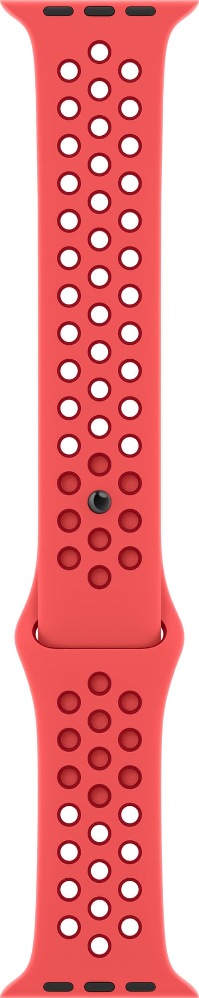 Apple Watch 45 mm Nike Sport band (bright crimson/gym red) - Elgiganten