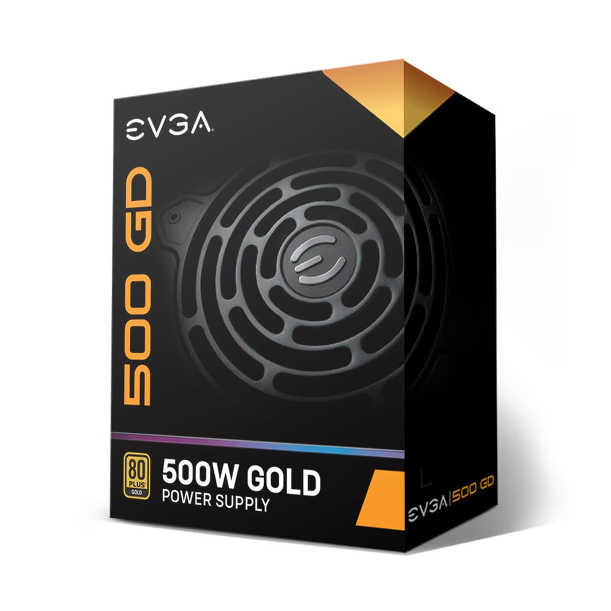 EVGA 100-GD-0500-V2 strømforsyningsenhet 500 W 24-pin ATX ATX Sort ...
