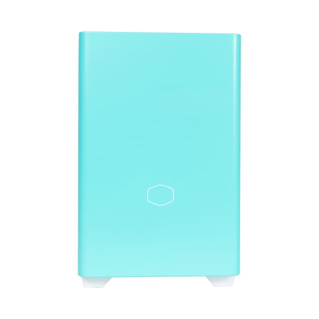 Cooler Master MasterBox NR200P Small Form Factor (SFF) Cyan, Hvit - Elkjøp