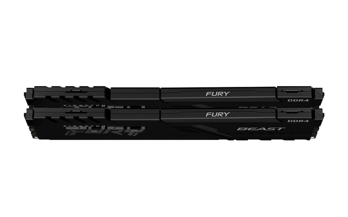 Kingston FURY Beast 16GB DDR4 RAM 3200MT/s CL16 (svart) - Elgiganten