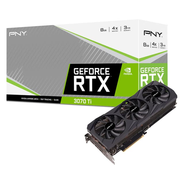 PNY GeForce RTX™ 3070 Ti 8GB VERTO Triple Fan Graphics Card - Elkjøp ...
