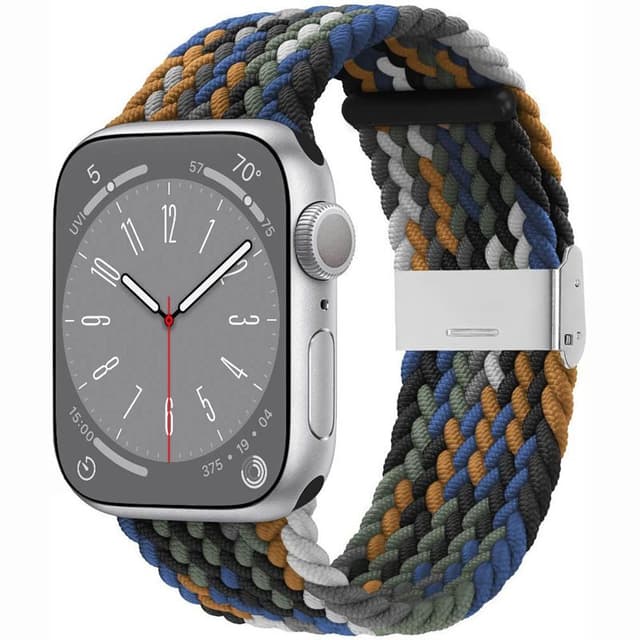 Flätat Elastiskt Armband Apple Watch 8 (45mm) - Cowboy - Elgiganten