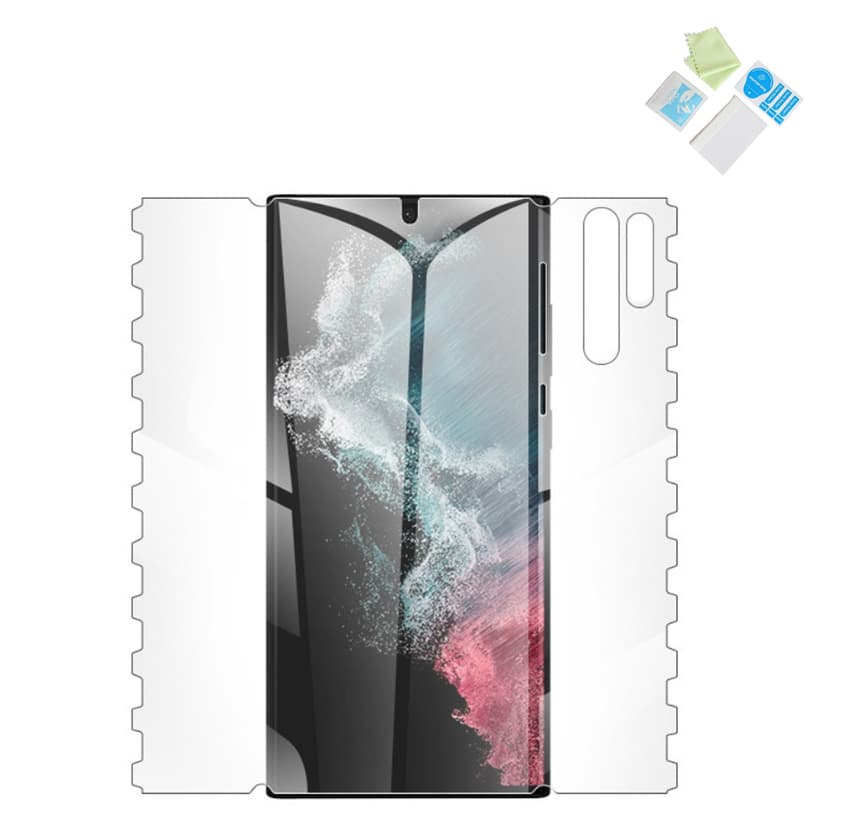 Allt-i-ett fjärilshydrogelfilm Transparent 0.35 mm Samsung Galaxy S22 ...