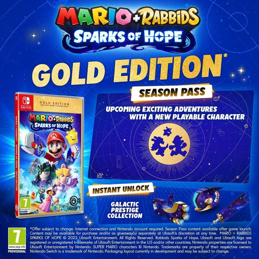 Mario + Rabbids Spark of Hope - Gold Edition (Switch) - Elkjøp | Elkjøp