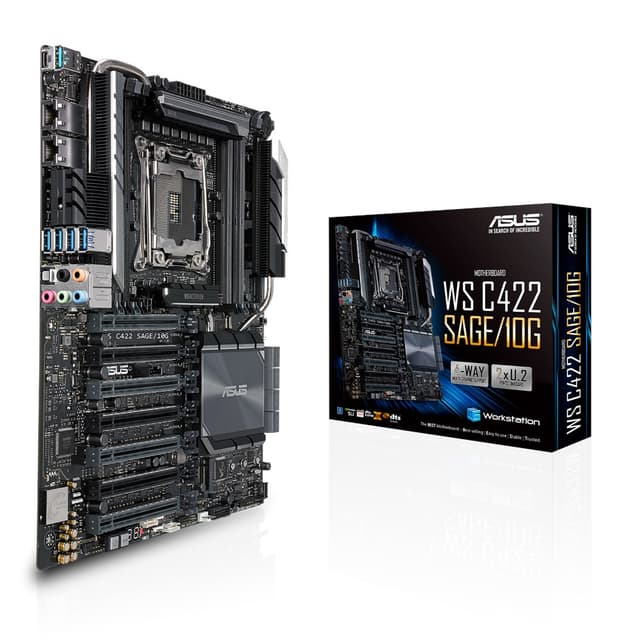 ASUS WS C422 SAGE/10G Intel® C422 LGA 2066 (Socket R4) CEB - Elkjøp ...
