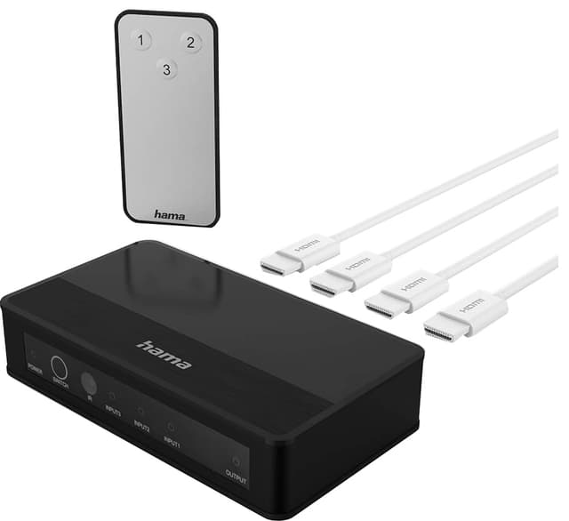 Hama 3x1 4K HDMI-switch - Elgiganten - Elgiganten