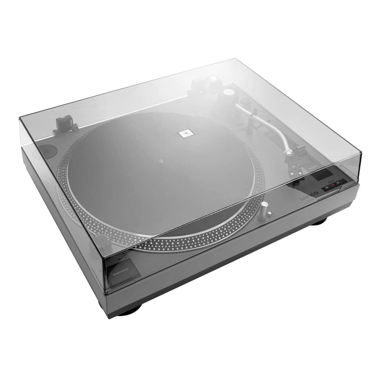 Lenco L-3808 platespiller (matt grå) - Elkjøp