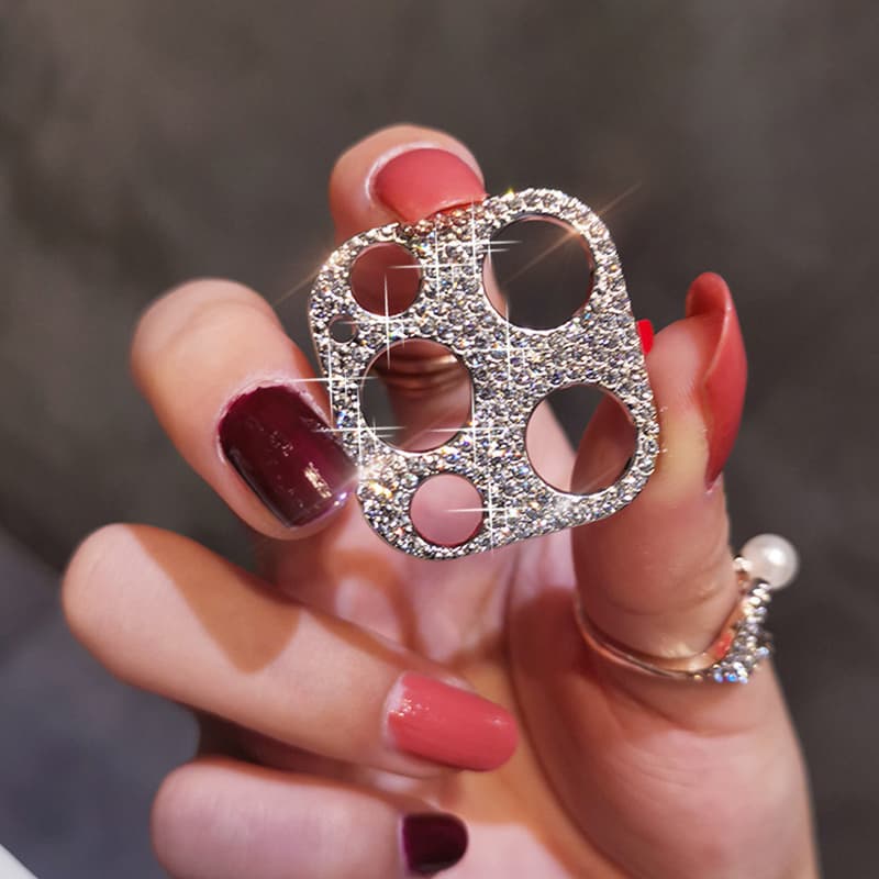Kamerabeskyttelse Bling Sølv iPhone 11 Pro/11 Pro Max - Elkjøp