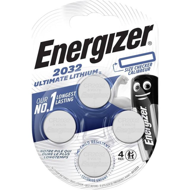 Energizer Ultimate 2032 Knappcell CR 2032 Litium 235 - Elgiganten