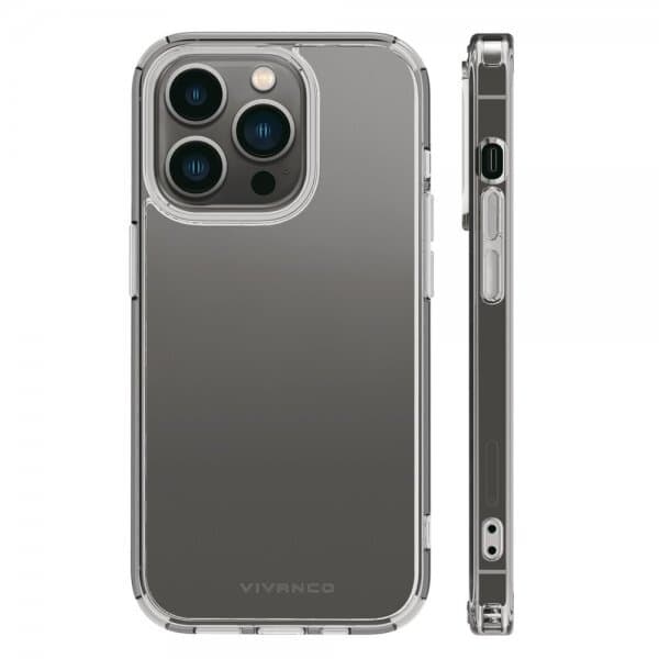 Vivanco iPhone 14 Pro Skal Safe & Steady Transparent Klar - Elgiganten