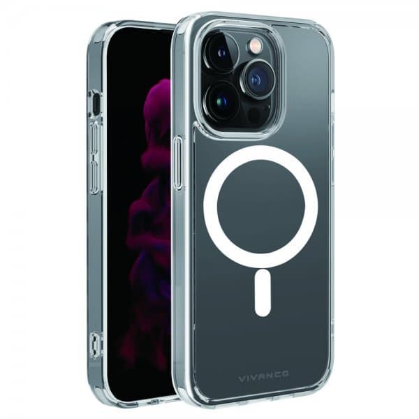 Vivanco iPhone 14 Pro Deksel Mag Steady Transparent Klar - Elkjøp