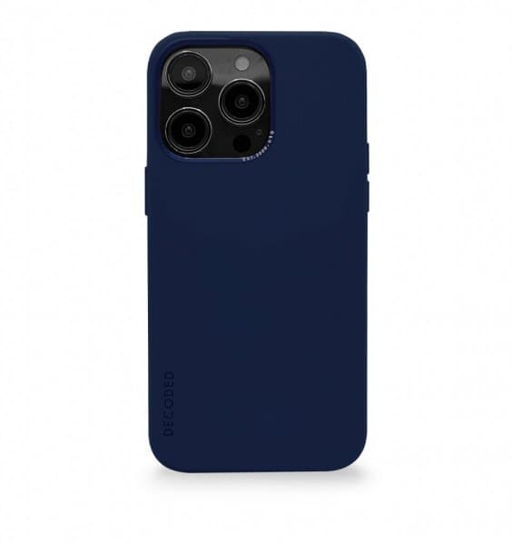 Decoded iPhone 14 Pro Max Deksel Silicone Backcover Navy Peony - Elkjøp