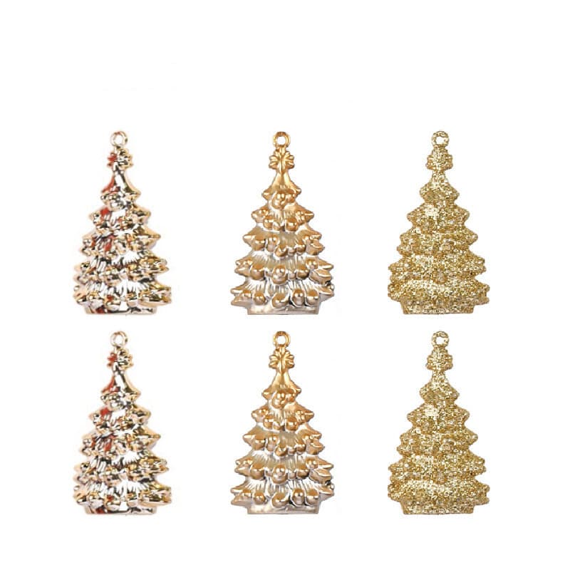 Juldekoration Julgranar 6-pack Guld - Elgiganten - Elgiganten