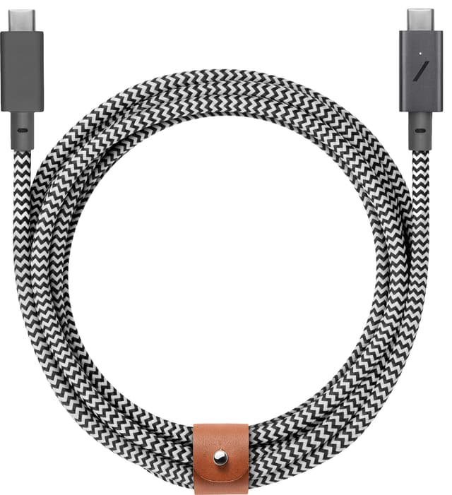 Native Union Belt Pro 100 W kabel (zebra) - Elgiganten