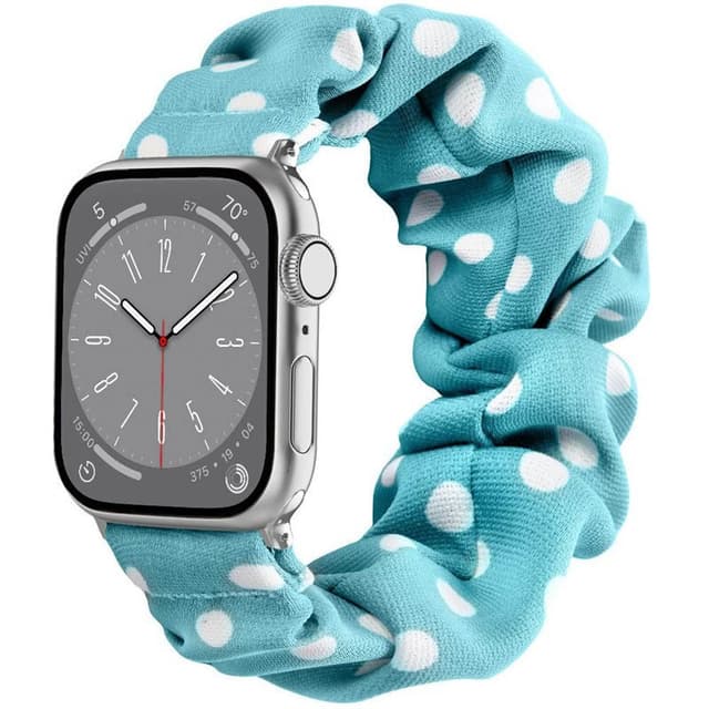 Scrunchie Elastiskt Armband Apple Watch 8 (45mm) - Bluedot - Elgiganten ...