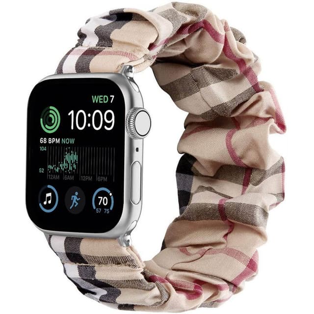 Scrunchie Elastisk armbånd Apple Watch SE 2022 (44mm) - Bpwgrid ...