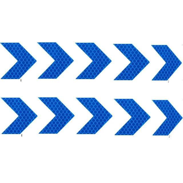 Strong Arrow reflekterande klistermärken 10-pack Blå - Elgiganten ...