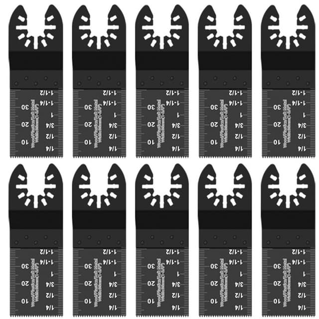Oscillerende sagblad fine tenner 10-pak Svart 35 mm - Elkjøp | Elkjøp