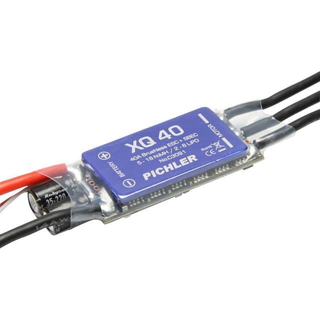 Pichler XQ 40 Modelfly brushless flyveregulator | Elgiganten | Elgiganten