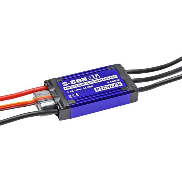 Pichler S-CON 45 Modelfly brushless flyveregulator | Elgiganten
