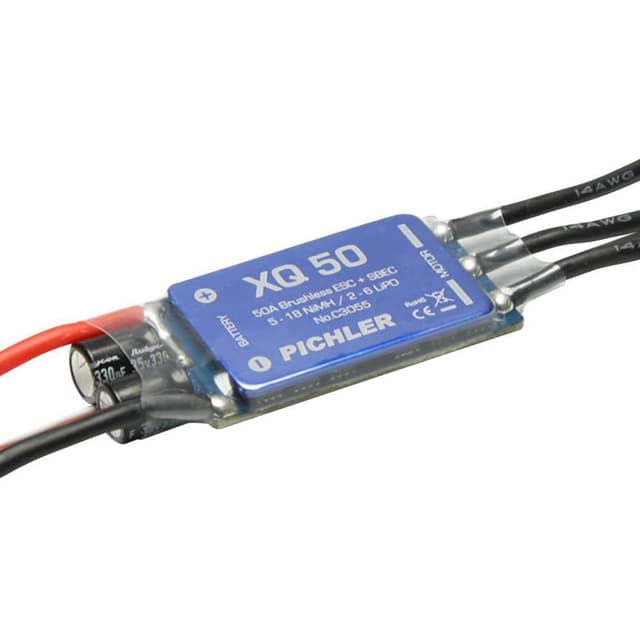 Pichler XQ 50 Modelfly brushless flyveregulator | Elgiganten