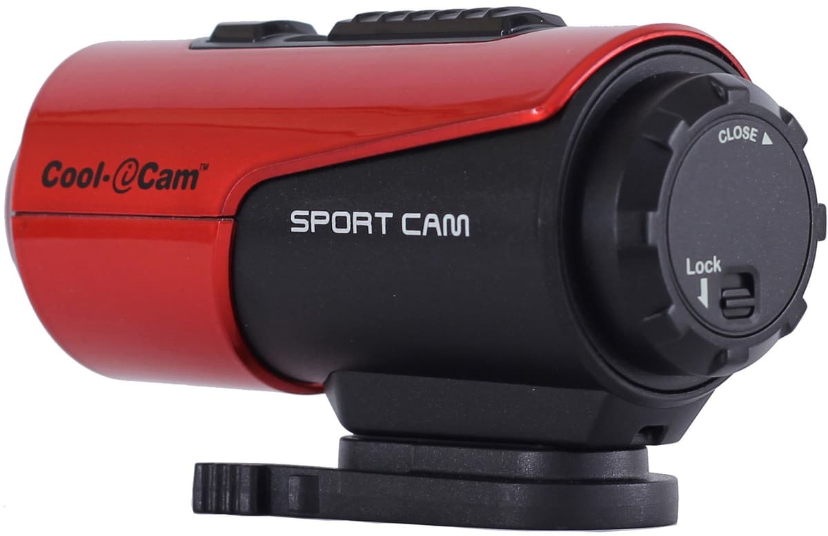 iON Cool iCam S3000 actionkamera (rød) - Elkjøp