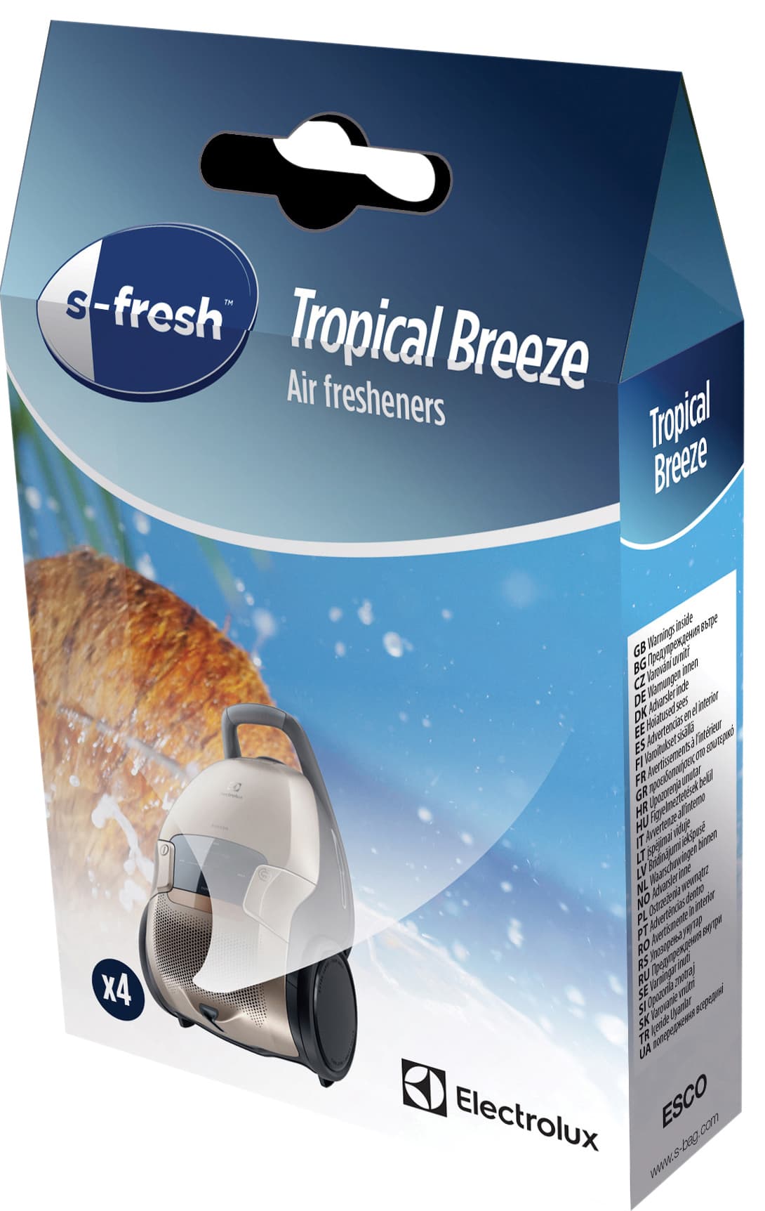 Electrolux s-fresh Tropical Breeze air freshener för dammsugare ES CO ...