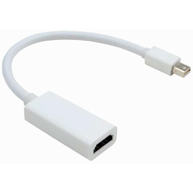 Mini DisplayPort till HDMI adapter med ljud, Vit - Elgiganten
