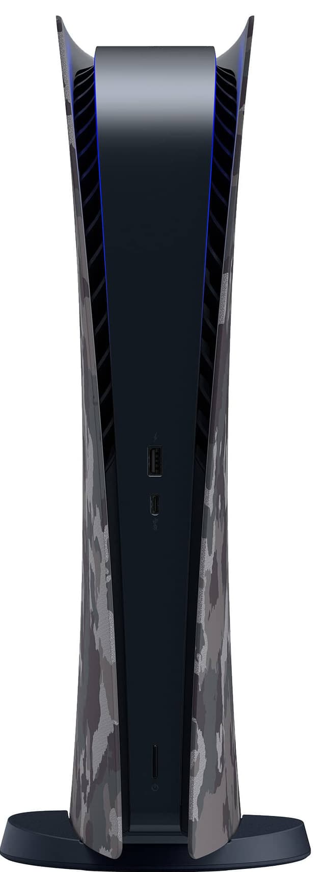 PS5 Digital Edition konsolcover (grey camouflage) | Elgiganten | Elgiganten