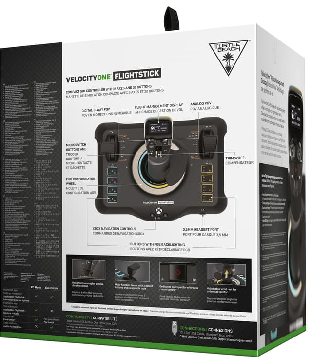 Turtle Beach VelocityOne Flightstick joystick til flight simulator ...