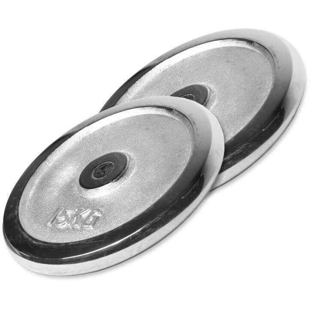 Gorilla Sports Vektskiver KROM - 2x15kg - Elkjøp | Elkjøp