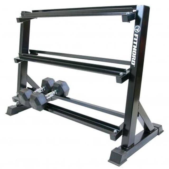 FitNord Dumbbell rack, 3-level | Elgiganten | Elgiganten