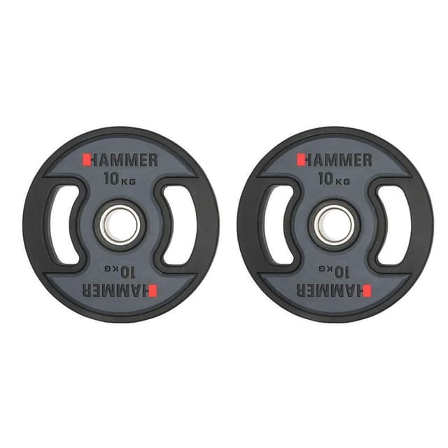 Hammer Sport Hammer PU weight discs 50 mm 1,25 kg - Elkjøp | Elkjøp
