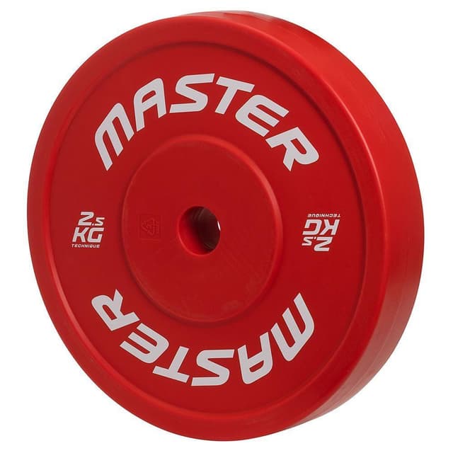 Master Fitness Master Technique plate 50 mm 2,5 kg - Elkjøp