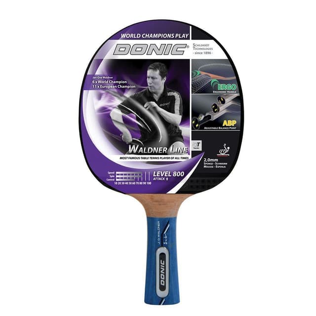 DONIC DONIC Racket Waldner 800 inkl DVD med J-O - Elkjøp | Elkjøp